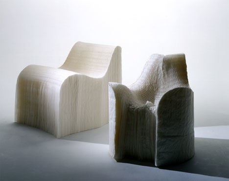 creative paper chair design | Dornob