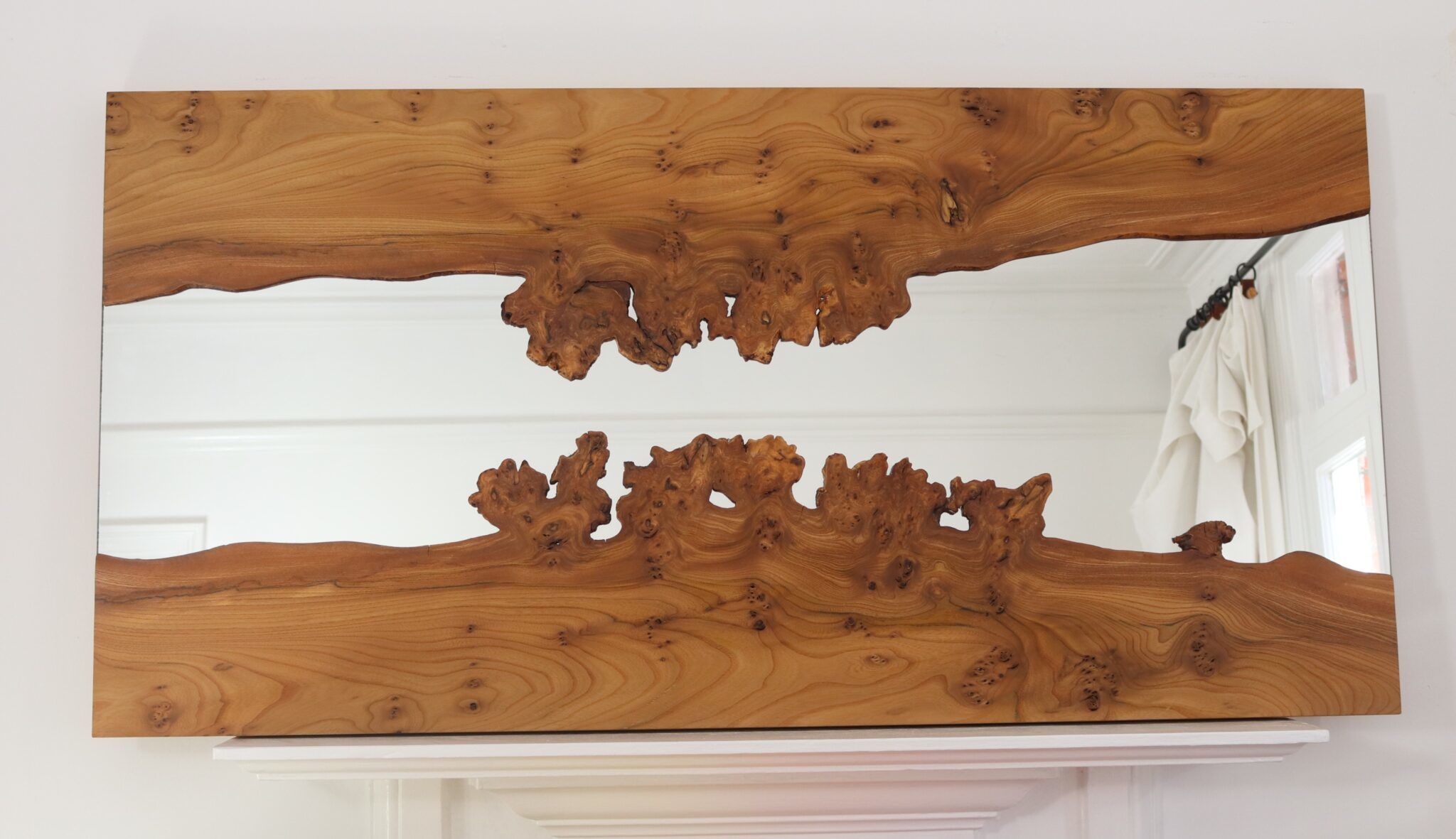 River Mirrors: Glass Edged in Gnarled Wood | Designs & Ideas on Dornob