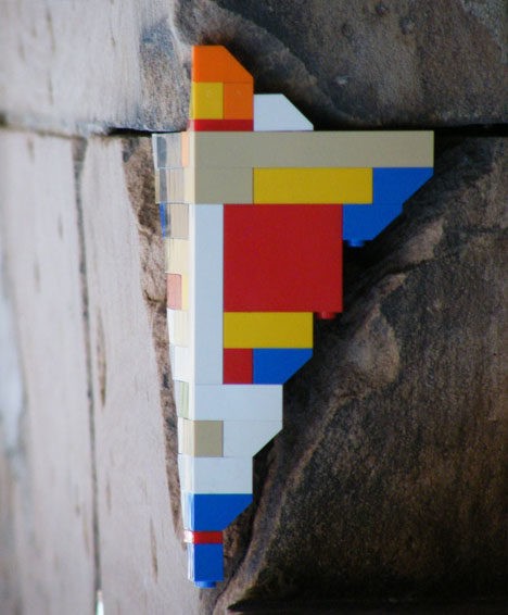 lego brick art project | Dornob