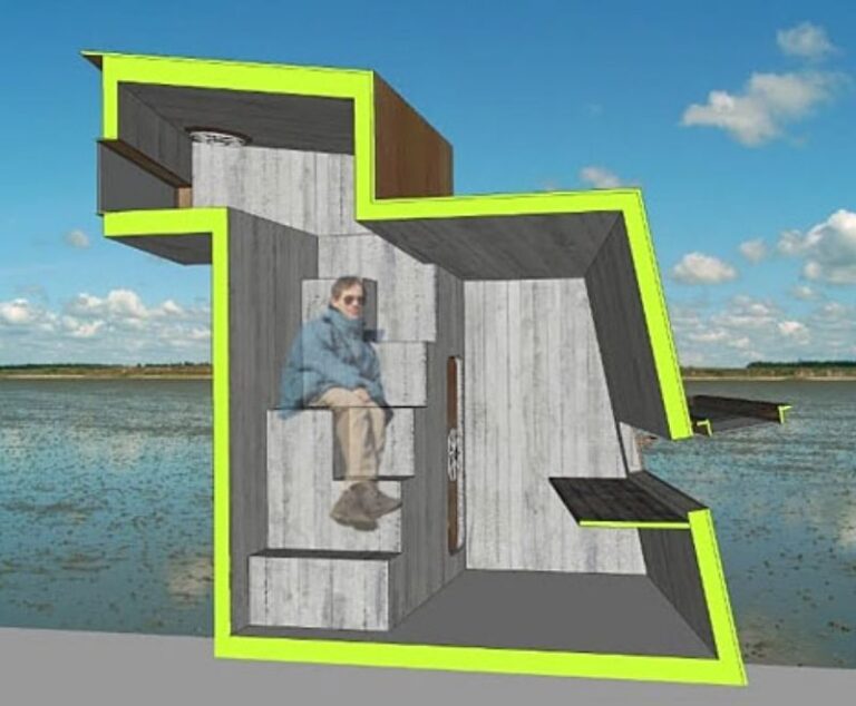Sea Shelter Gets Even More Isolated at High Tide | Designs & Ideas on ...