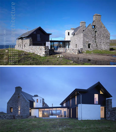 New Home in a Historic Stone Ruin | Designs & Ideas on Dornob