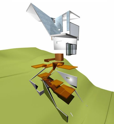 exploded 3d diagrammatic drawing | Dornob