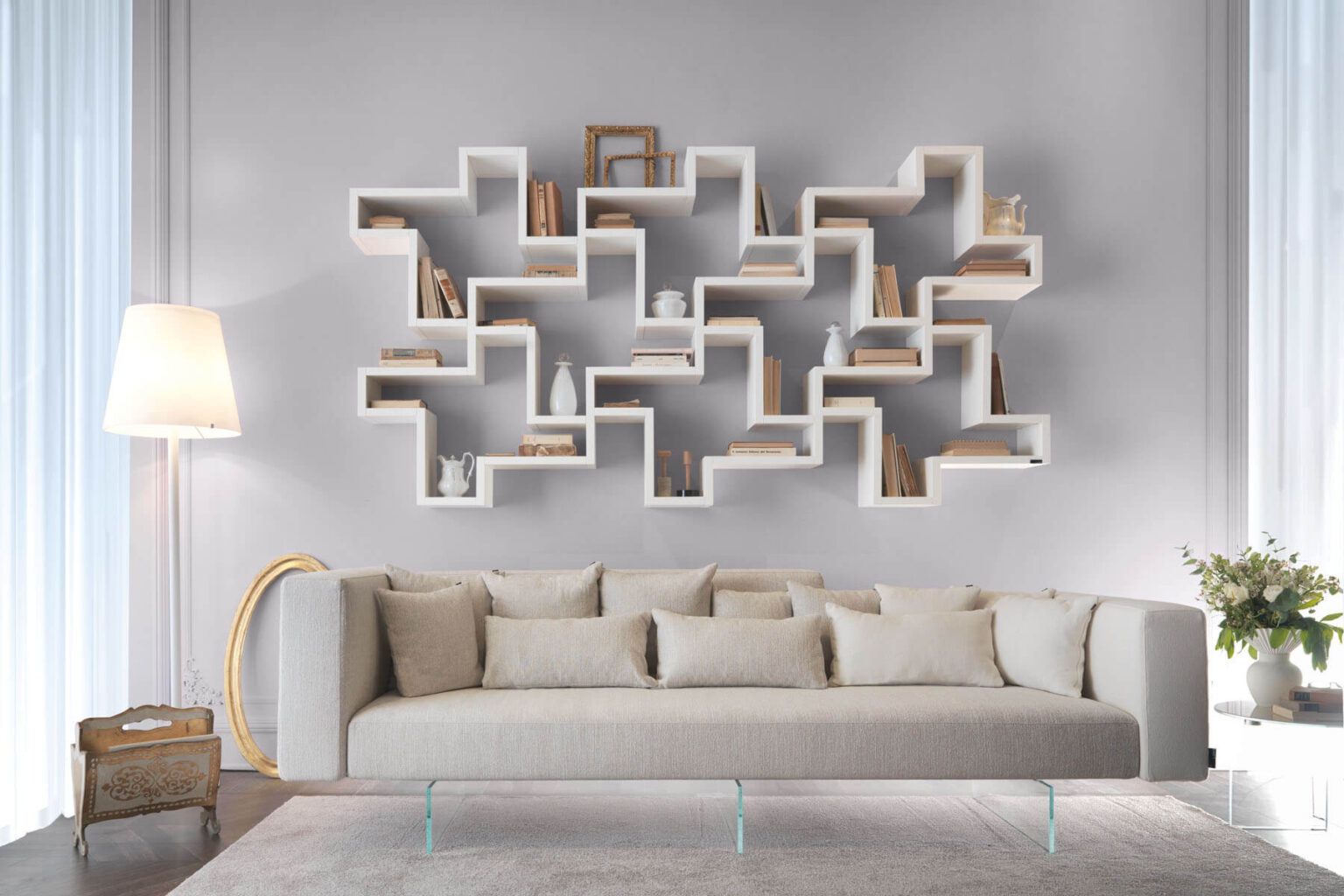Lagolinea: Expressive Shelves in Fun Shapes | Designs & Ideas on Dornob
