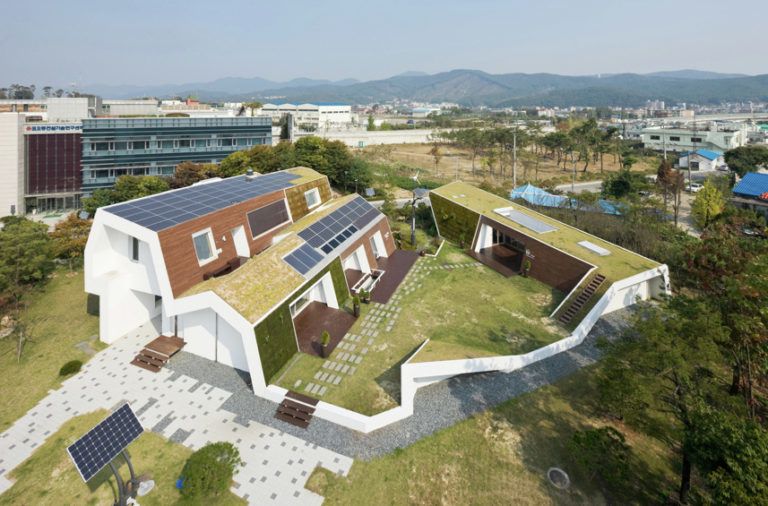 Stepped Green Roof House Design | Designs & Ideas on Dornob