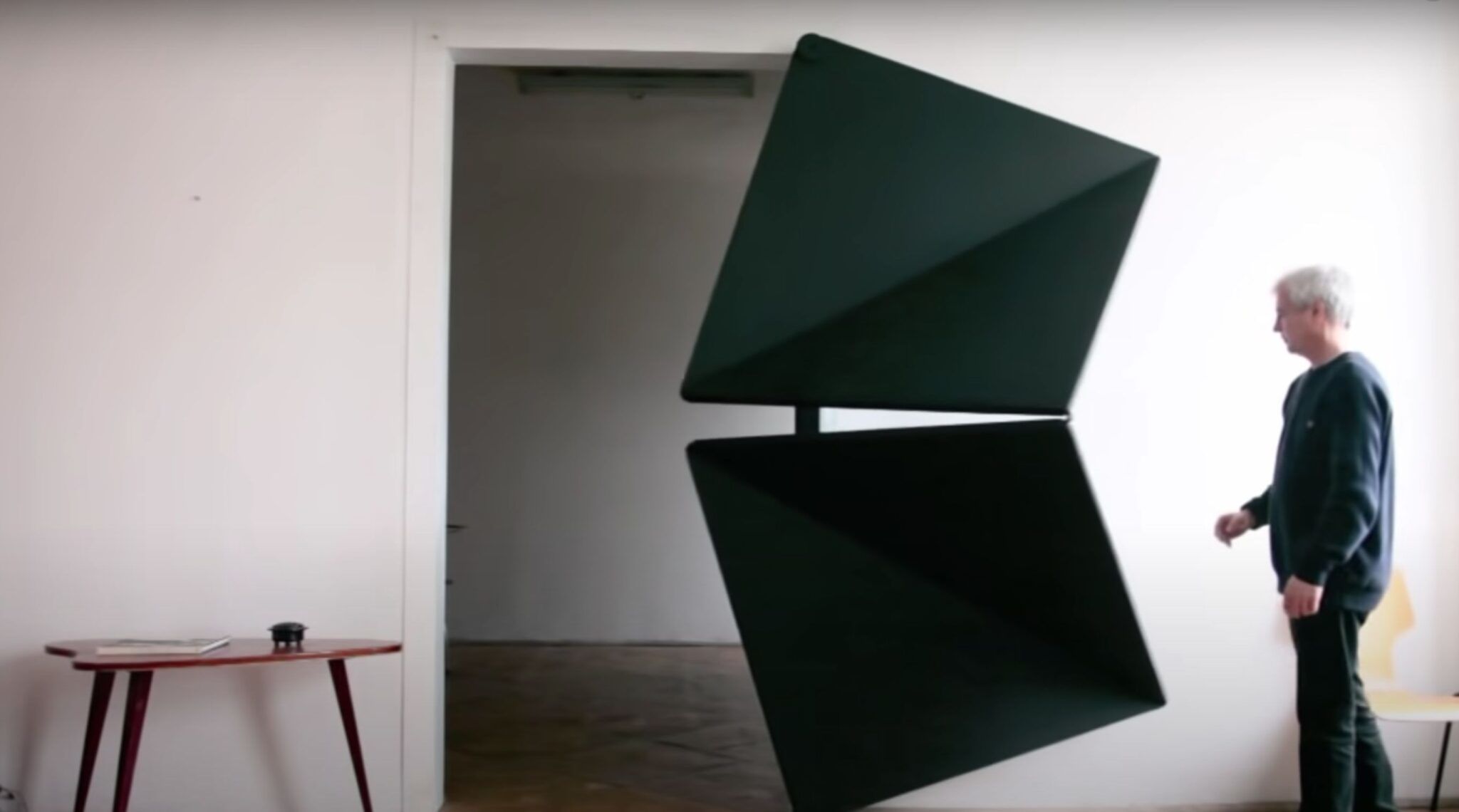 Kinetic Sideways-Opening Door Unlike any Other | Designs & Ideas on Dornob