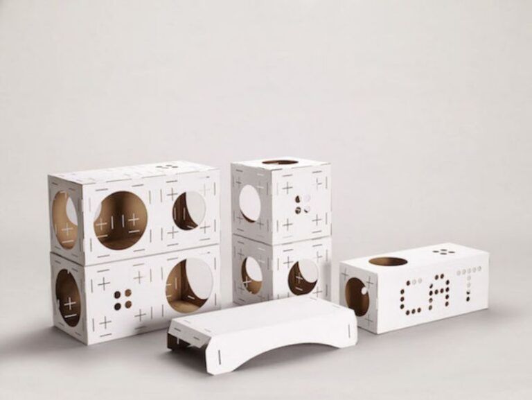 Modular Cardboard Kits Let You Build Your Cat's Dream House | Designs ...