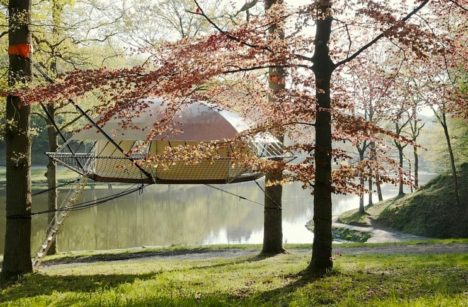 Four Pop-Up Treehouse Tents Make Glamping Easy as Can Be | Designs ...