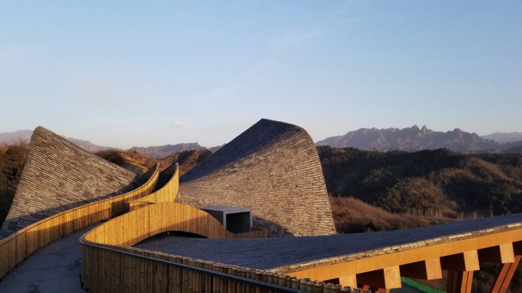 New Hilltop Gallery Completed in China's Yanshan Mountains | Designs ...